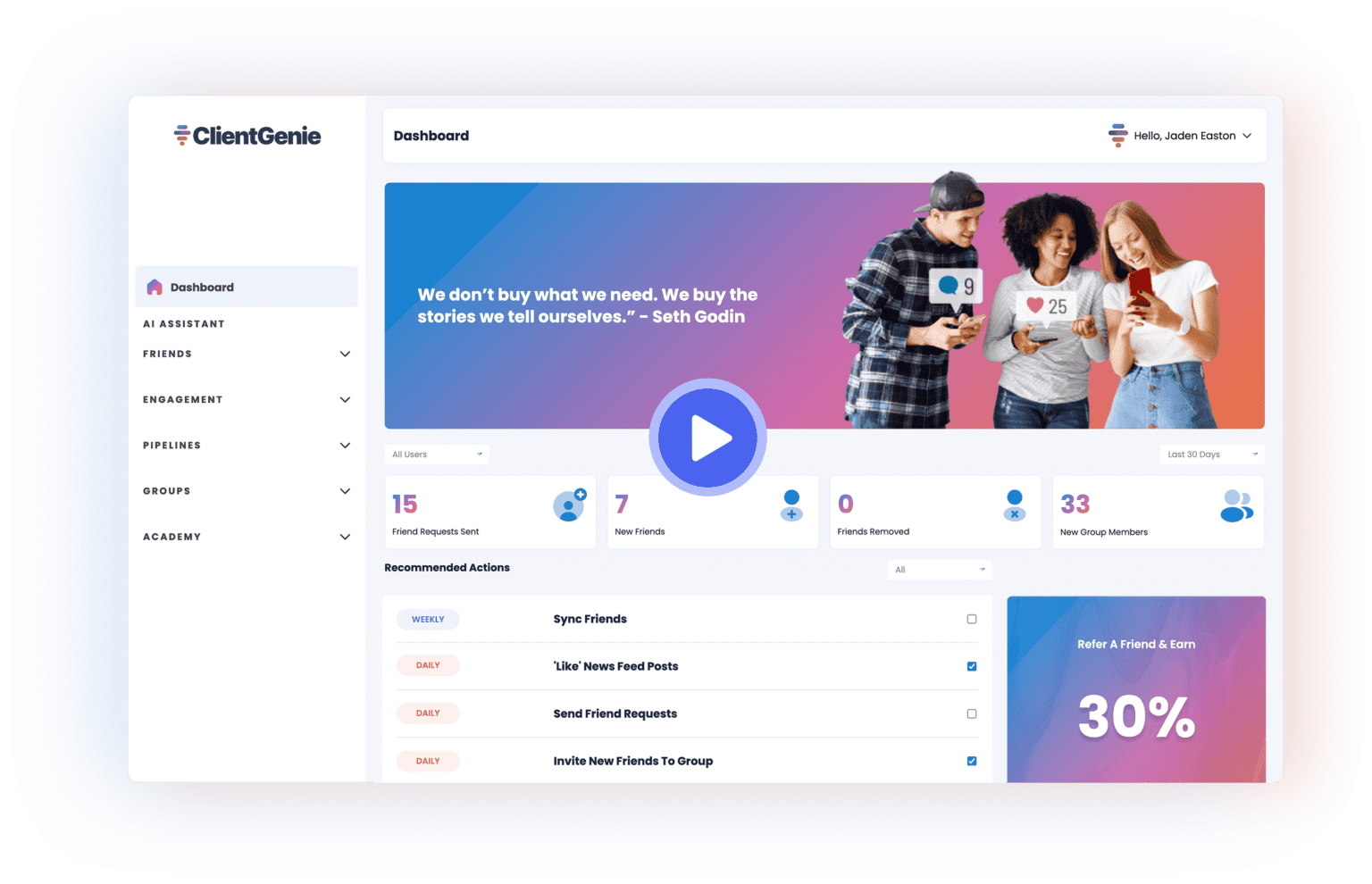 Terms & Conditions - Clients and Community